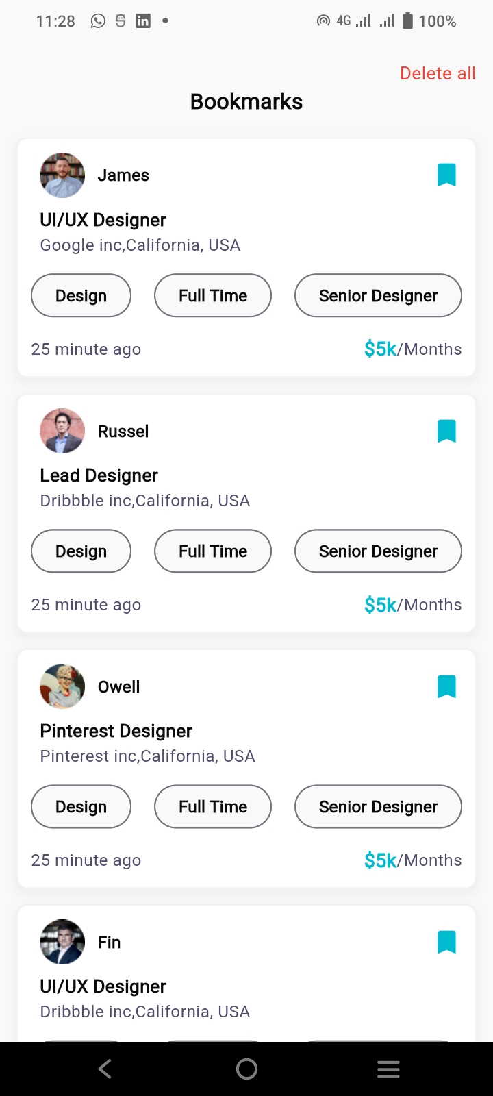 Flutter JobFinder UI Kit - Build Modern & Efficient Job Search Apps by ...
