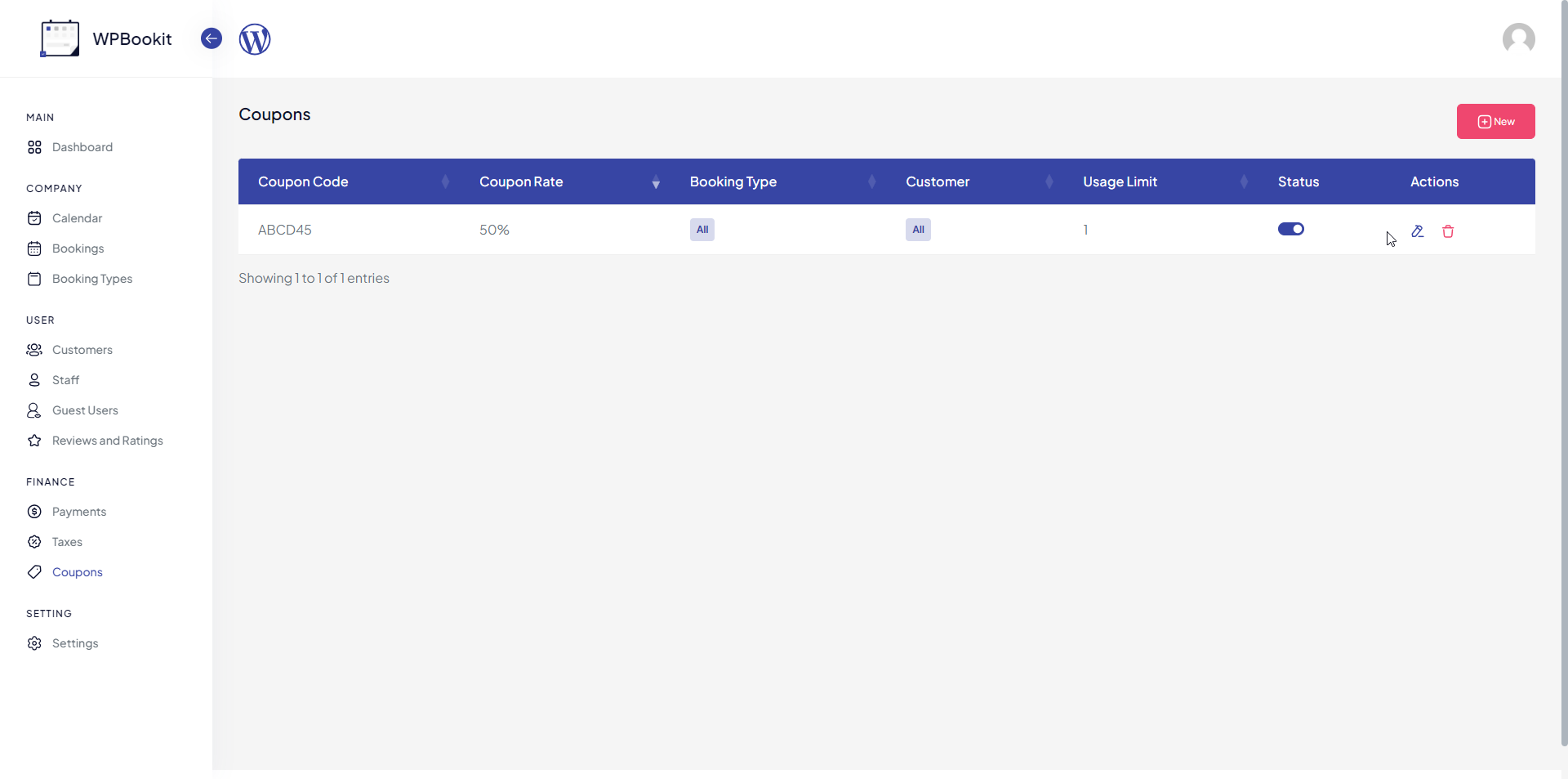 WPBookit - Coupons (Addon) by iqonicdesign | CodeCanyon