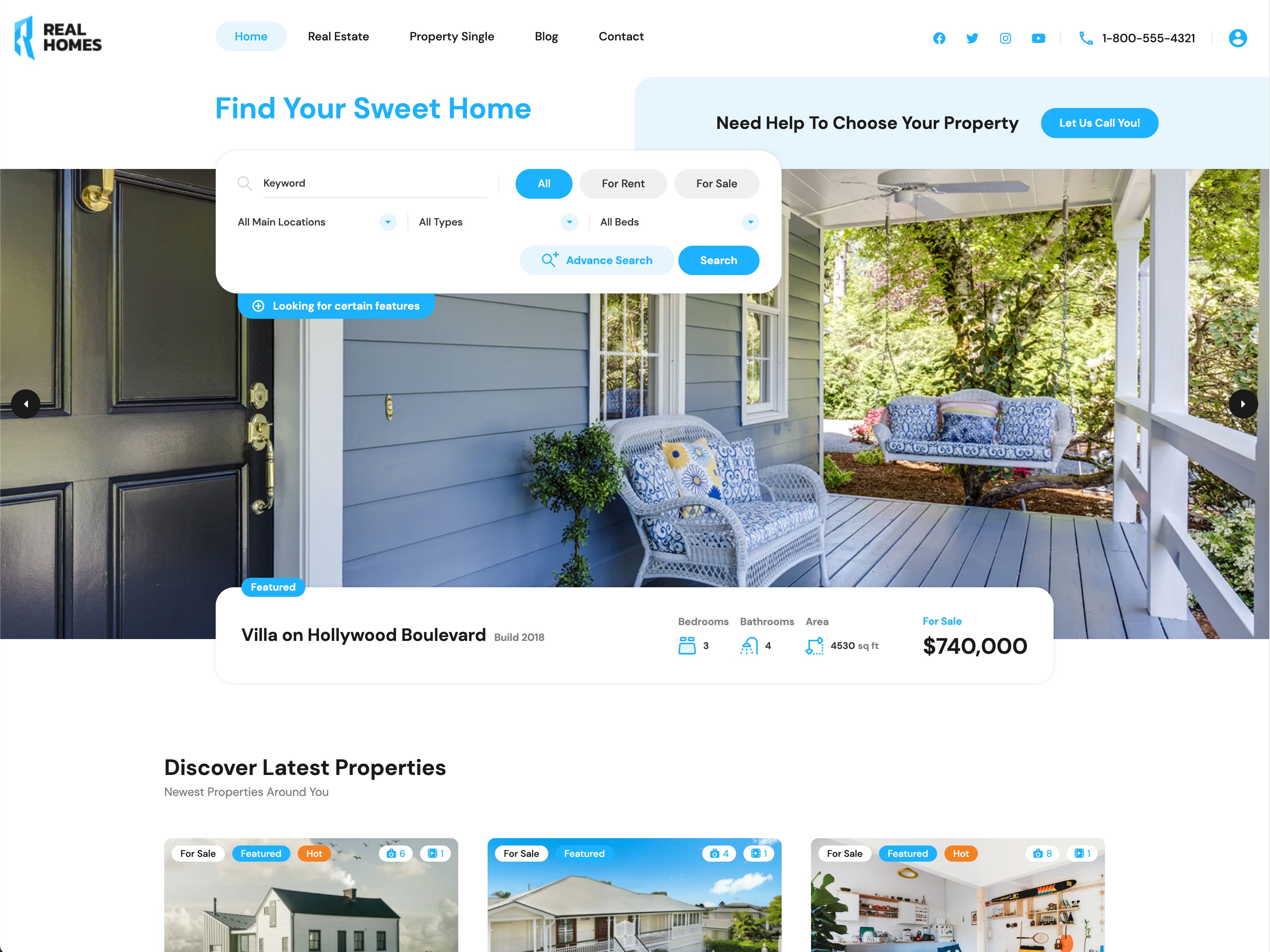 RH - Real Estate WordPress Theme by InspiryThemes | ThemeForest