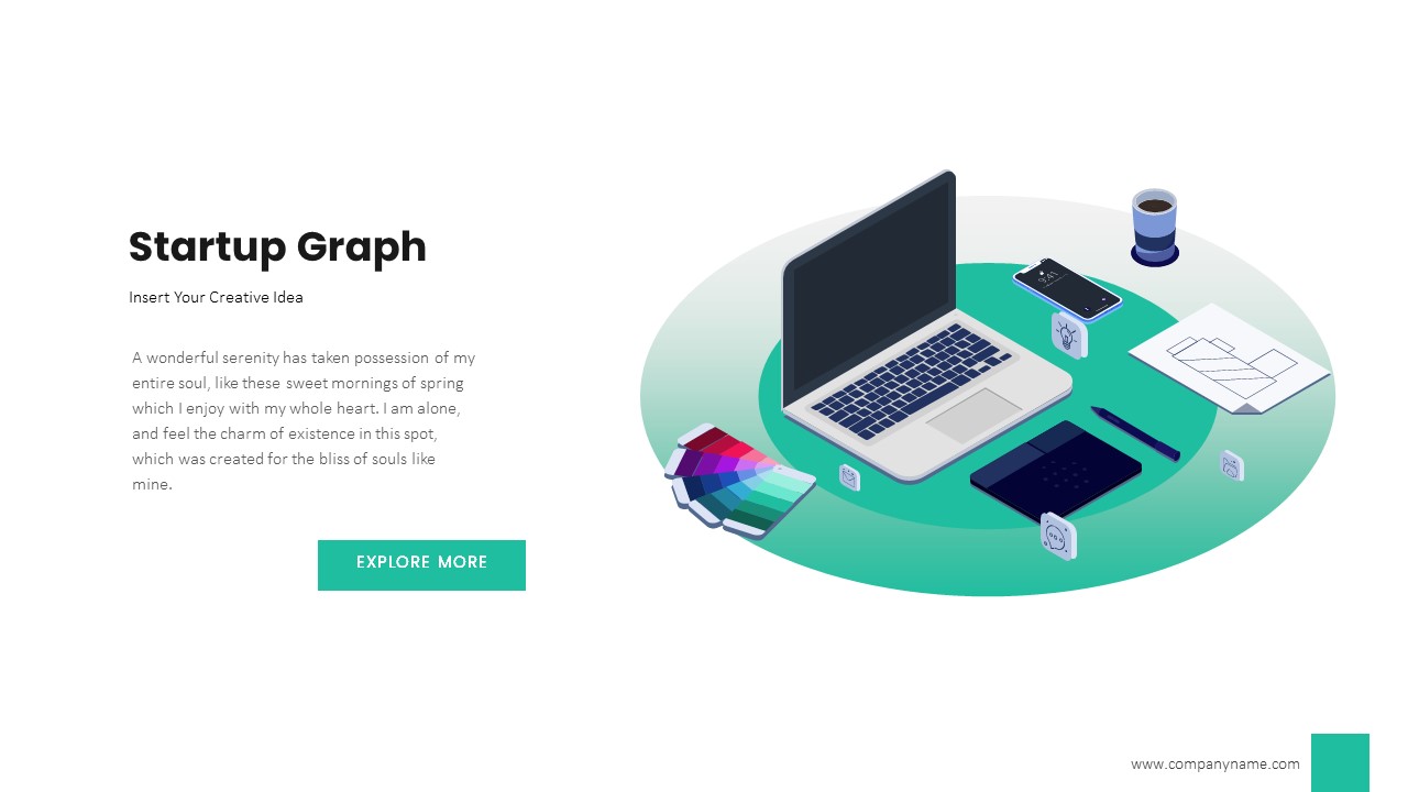Startup Graph Keynote Templates, Presentation Templates | GraphicRiver