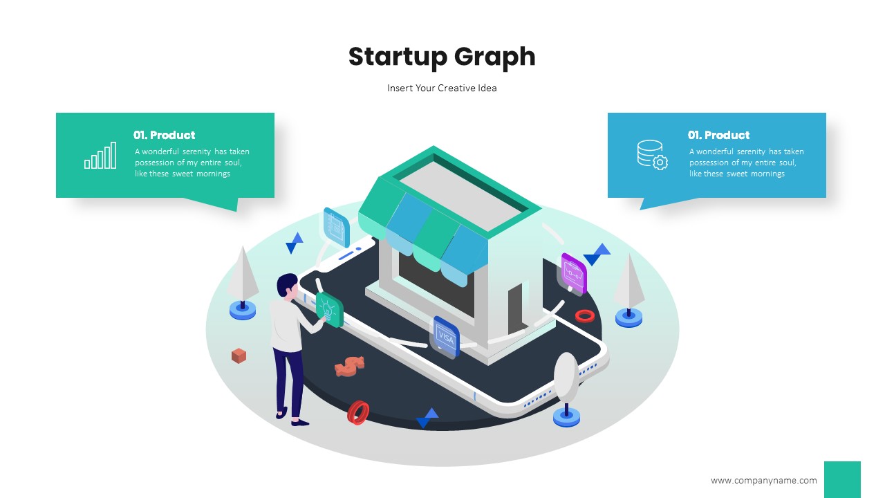Startup Graph Keynote Templates, Presentation Templates | GraphicRiver