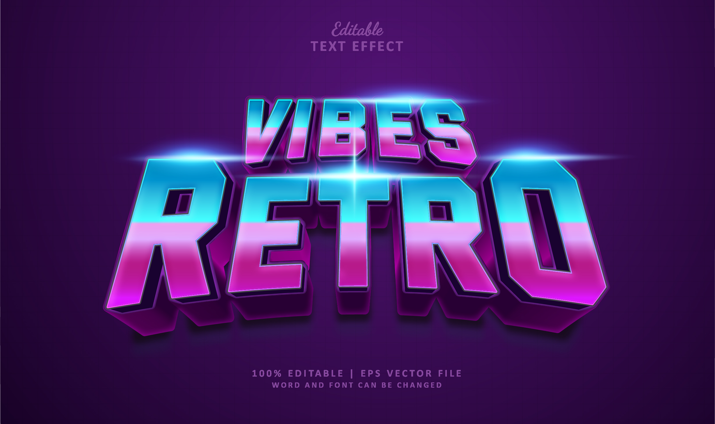 Text Effect Retro 3D, Add-ons | GraphicRiver