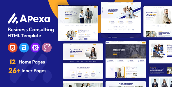 Apexa - Multipurpose Business Consulting HTML Template by alithemes