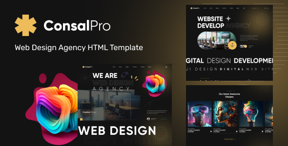 ConsalPro - Web Design Agency HTML Template by devlinkstudios | ThemeForest