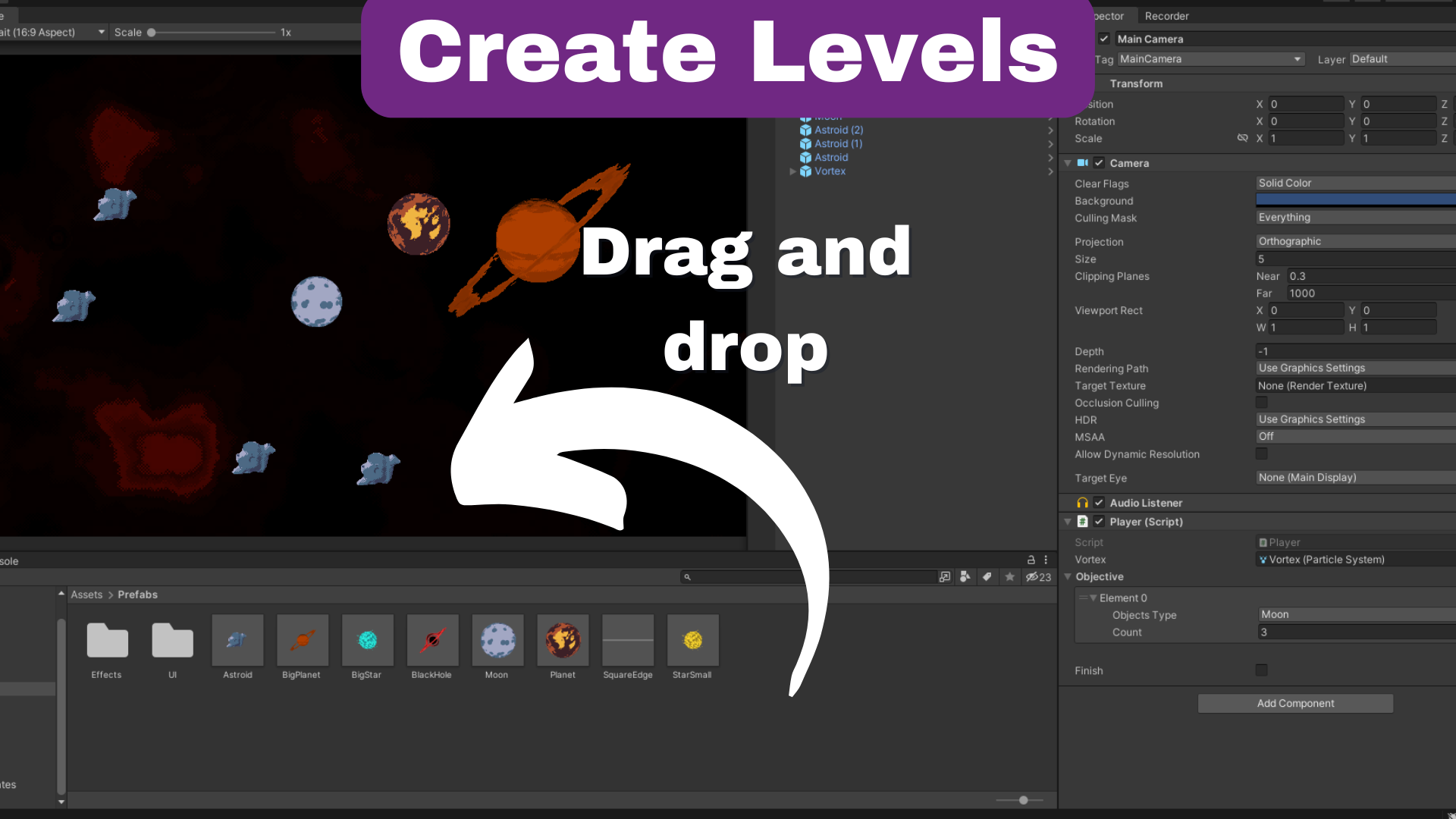 Space Merge Unity Game Template by qookie_games | CodeCanyon