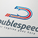 Double Speed Logo, Logo Templates | GraphicRiver
