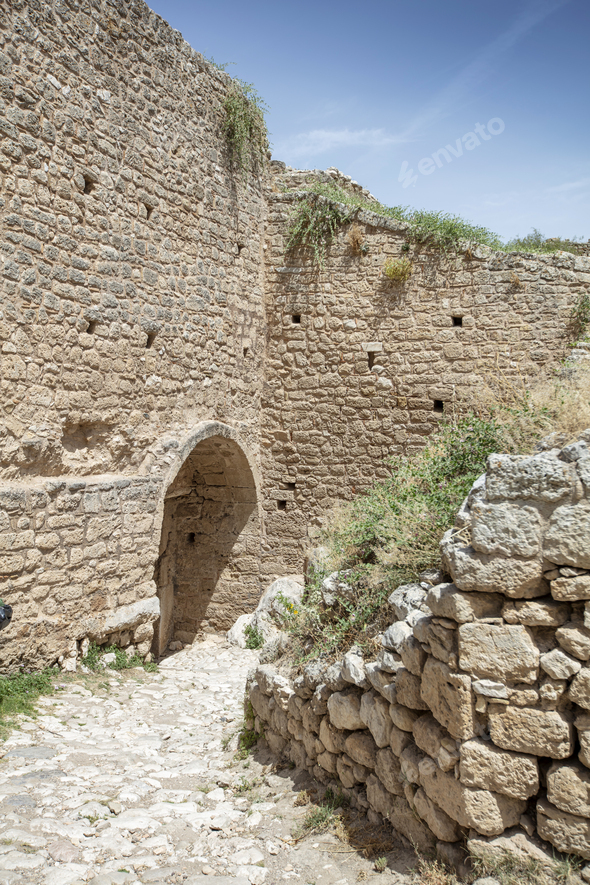 Acrocorinth fortress, Upper Corinth, the acropolis of ancient Corinth ...