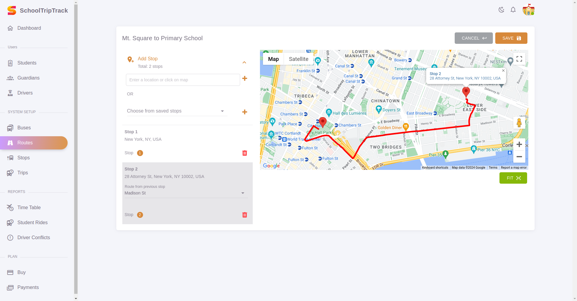 SchoolBusTrack-Multi School System for School Bus Tracking-Two Flutter ...