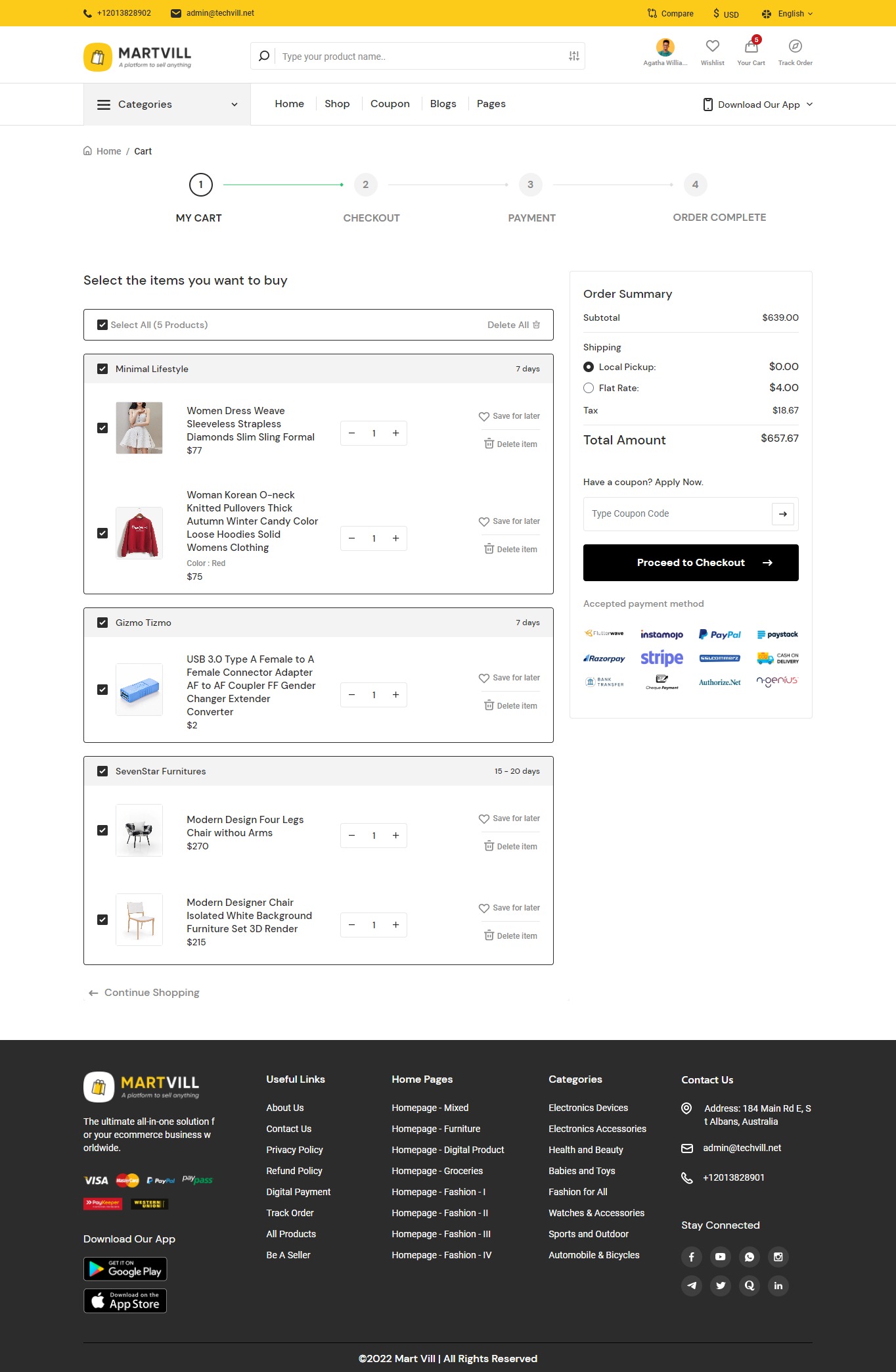 Martvill - A Global Multivendor Ecommerce Platform to Sell Anything by techvillage1