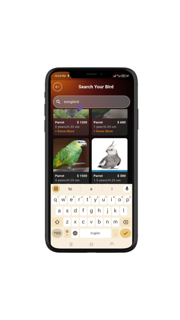BirdBuy- Online Bird Buy App ||Flutter Mobile Template Full App ...