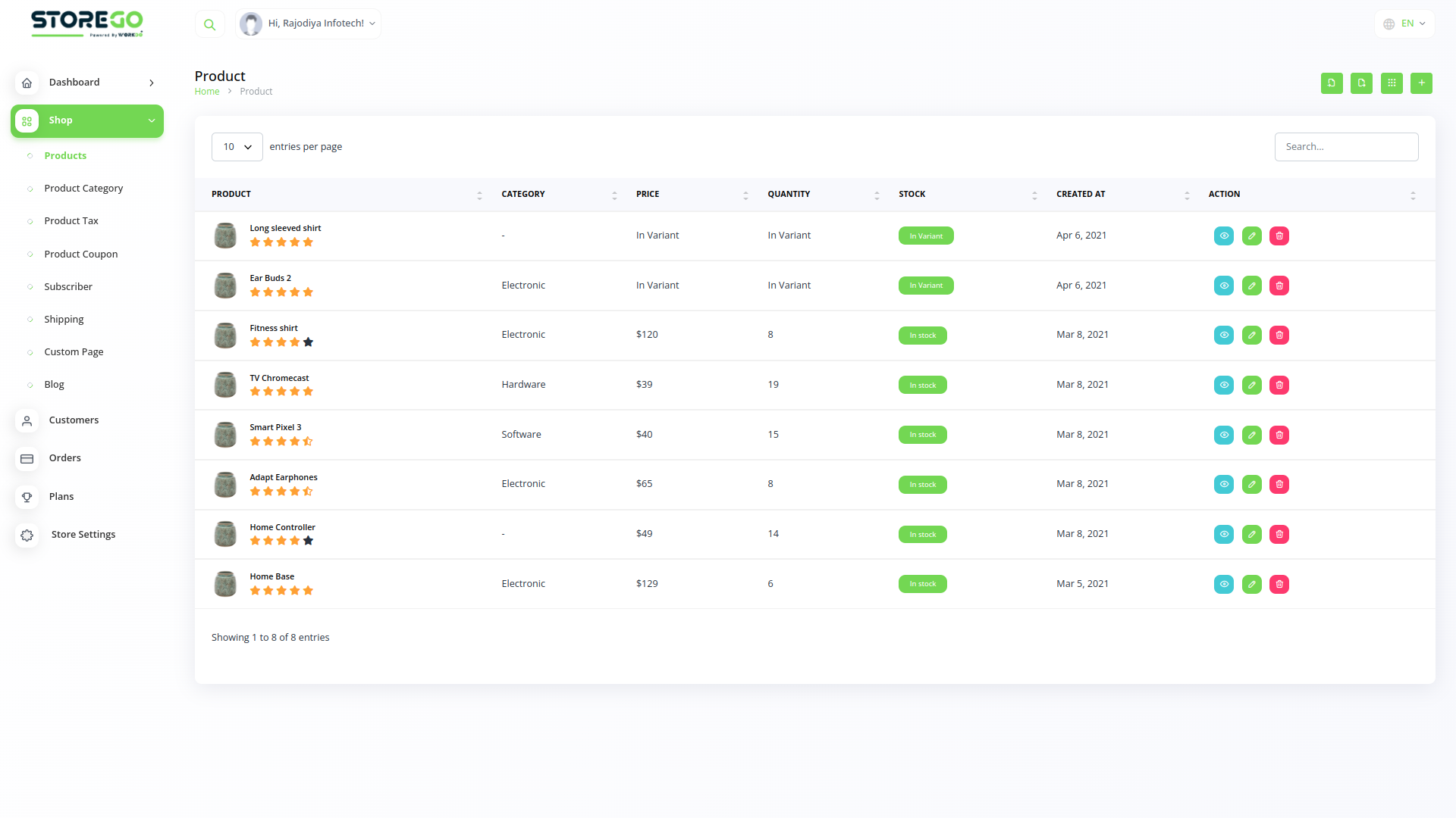 StoreGo SaaS - Online Store Builder by WorkDo | CodeCanyon