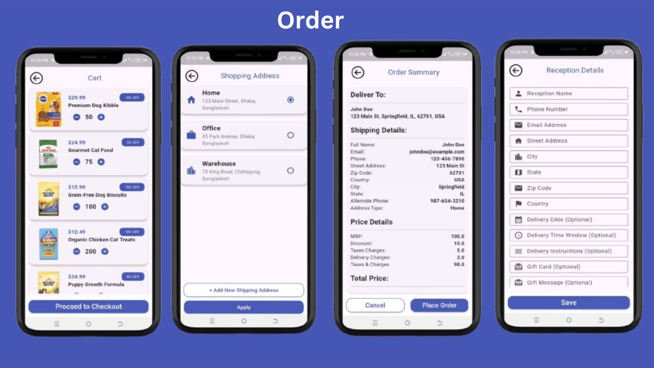 PetFoodi - Online Pet Foods App in Full App Flutter Mobile Template ...