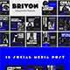 Brivon Instagram Post Templates, Web Elements | GraphicRiver