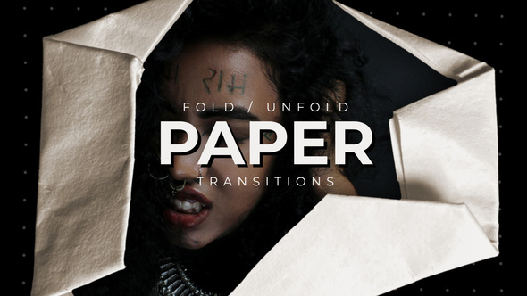 Real Paper Transitions, DaVinci Resolve Templates | VideoHive
