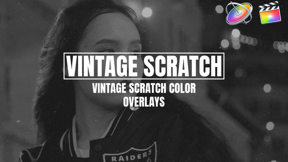 Vintage Scratch Color Overlays | FCPX, Apple Motion Templates | VideoHive