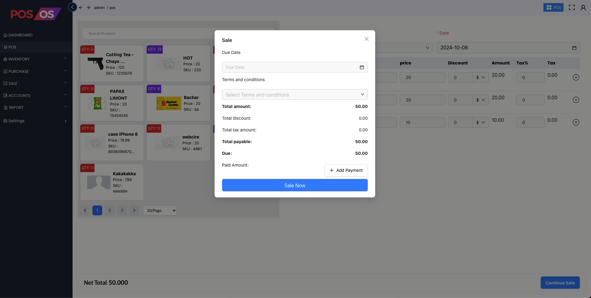 POS - POS Software with ERP by OmegaSolutionLLC | CodeCanyon