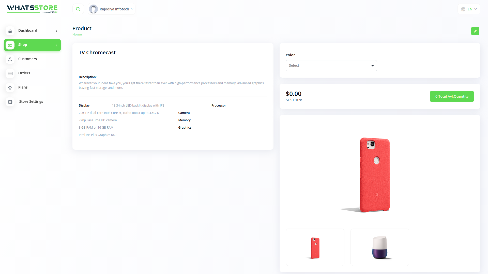 WhatsStore SaaS - Online WhatsApp Store Builder by WorkDo | CodeCanyon