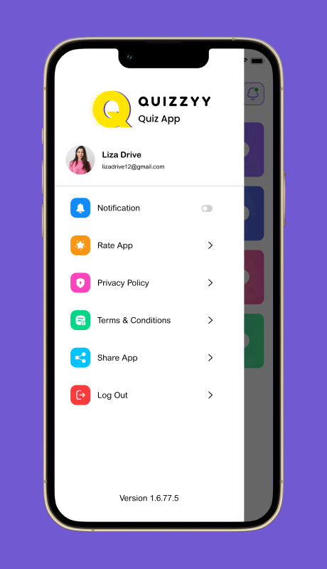 Quizzy for Quiz App – Full Flutter Application With Admin Panel by Nur-Codes