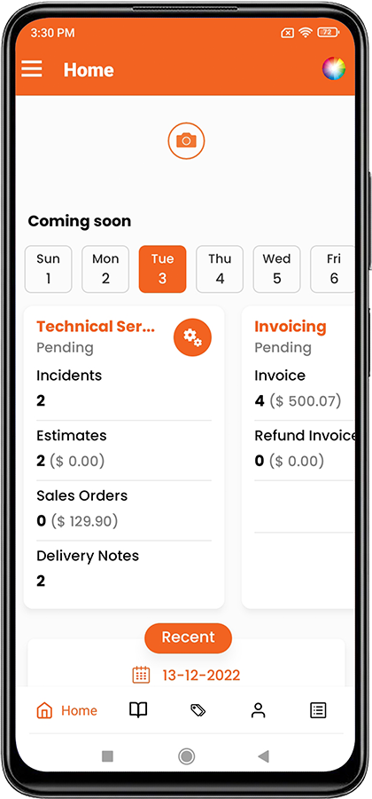 ERP- Order Management & Sales & Marketing App React Native iOS/Android ...