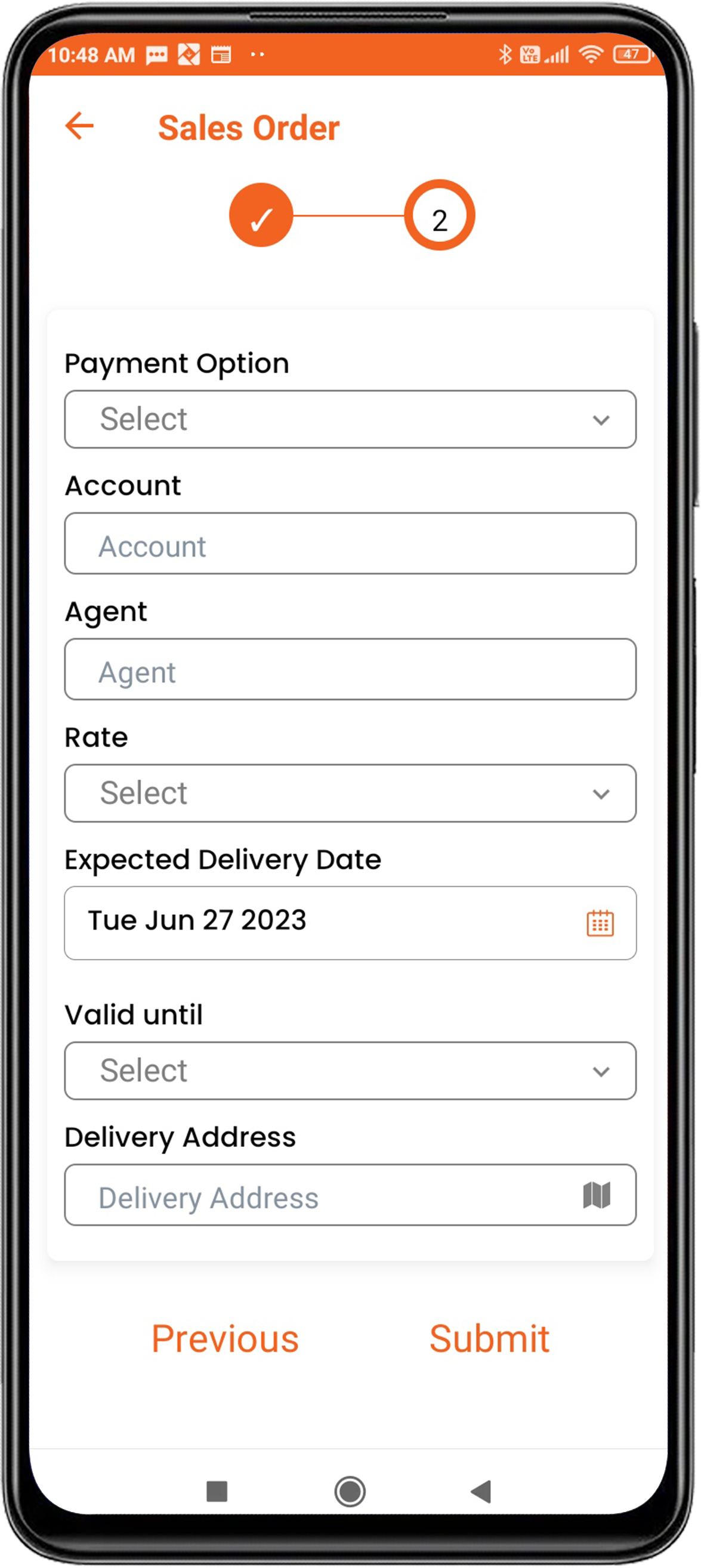ERP- Order Management & Sales & Marketing App React Native iOS/Android ...