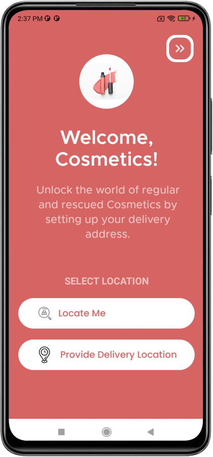 Cosmetic Shop - Beauty Product Ordering React Native iOS/Android App ...