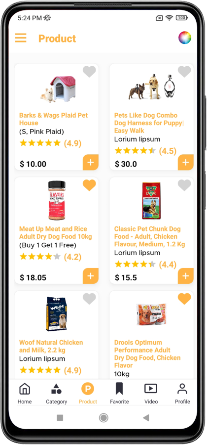 Pets Care - Pet Products | Pets Care React Native iOS/Android App ...