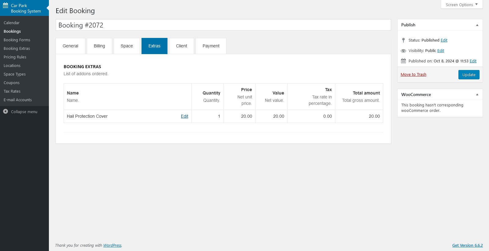 Car Park Booking System for WordPress by QuanticaLabs | CodeCanyon