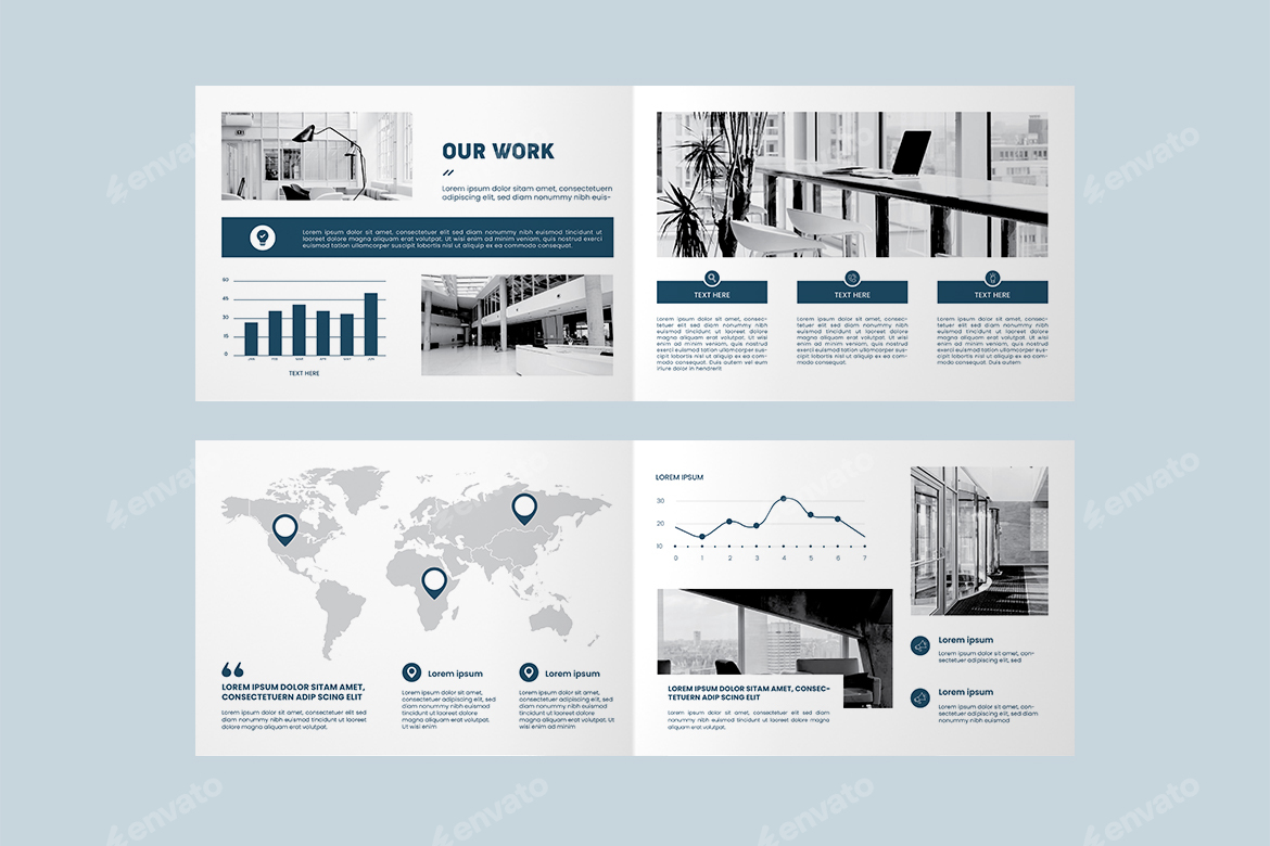 Company Profile, Print Templates | GraphicRiver