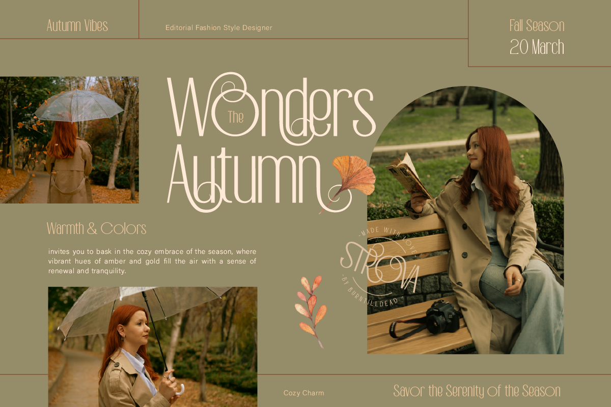 Strova, Fonts | GraphicRiver