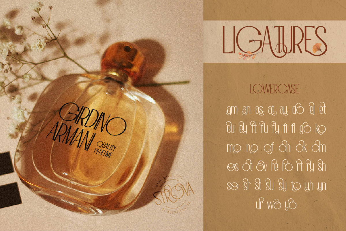 Strova, Fonts | GraphicRiver