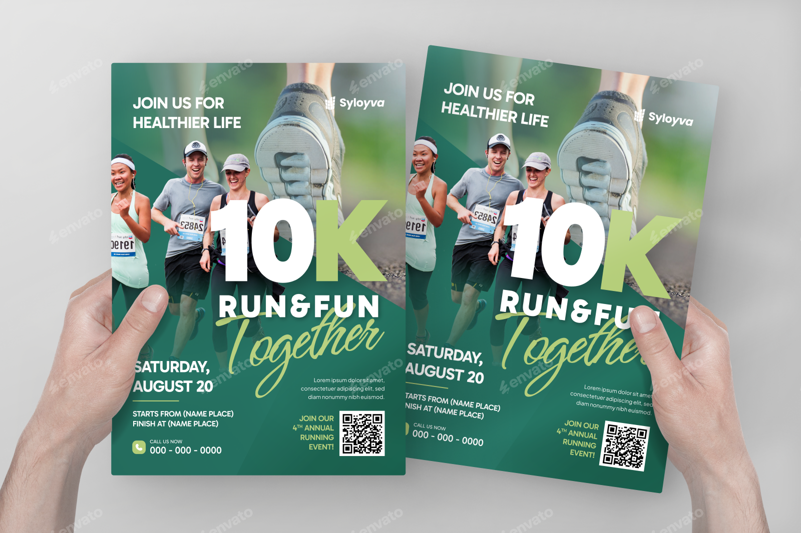 Runners Wild Competition Flyer, Print Templates | GraphicRiver