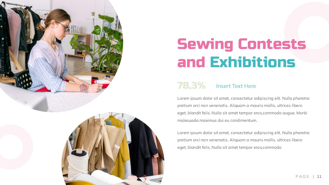 Penjaheet - Sewing Presentation Template, Presentation Templates ...