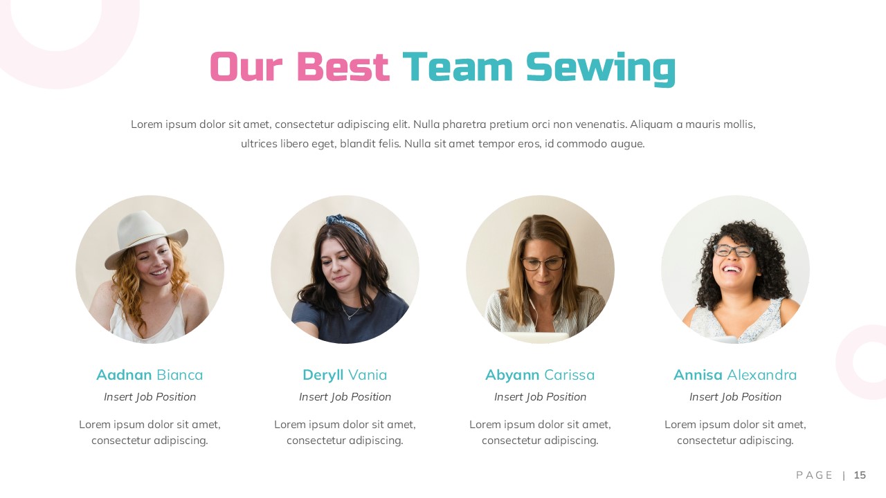 Penjaheet - Sewing Presentation Template, Presentation Templates ...