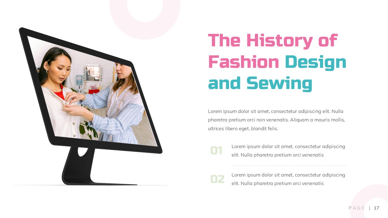 Penjaheet - Sewing Presentation Template, Presentation Templates ...