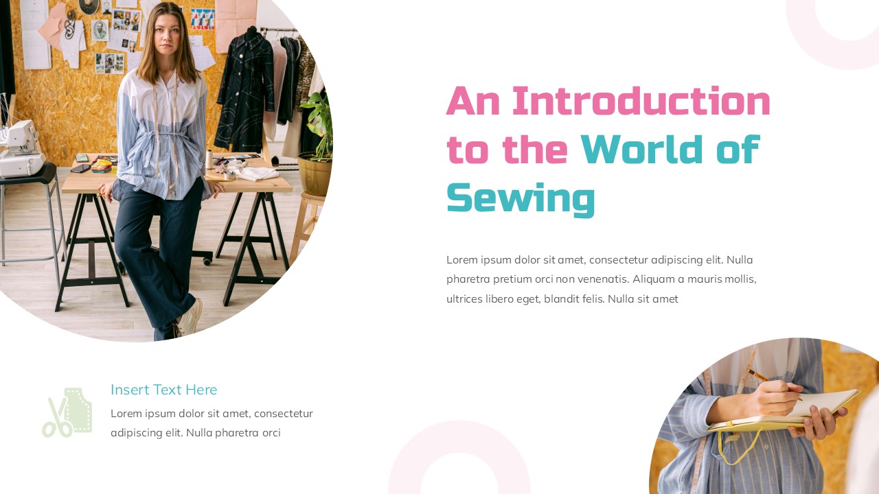 Penjaheet - Sewing Presentation Template, Presentation Templates ...