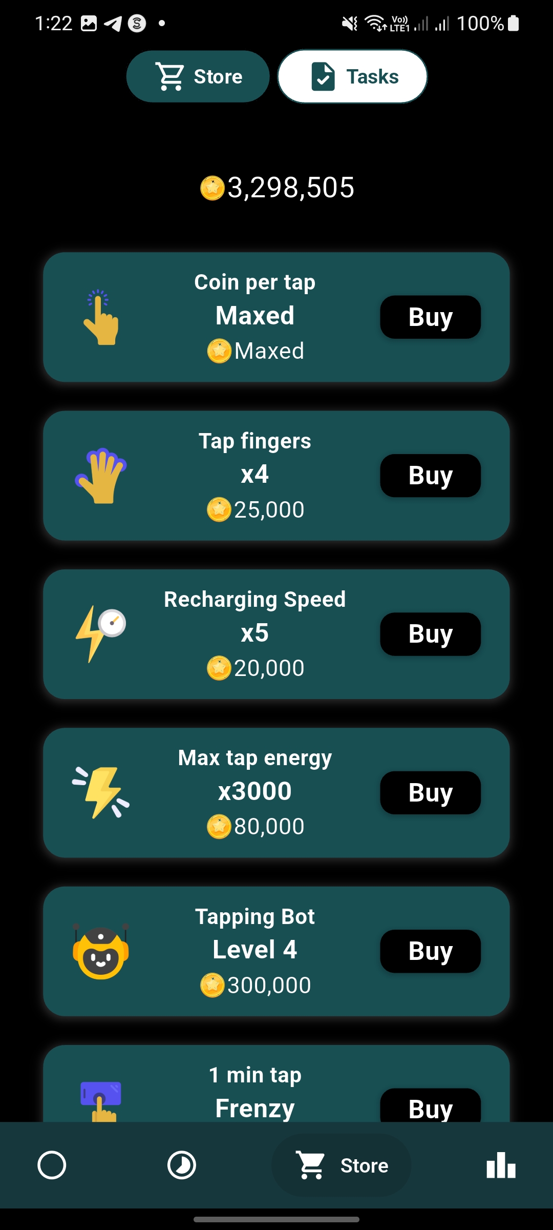 TapCoin - Tap to earn viral game flutter by Smartbingari | CodeCanyon