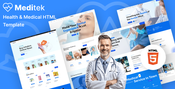 Meditek - Health & Medical Html Template by Namespace-IT | ThemeForest