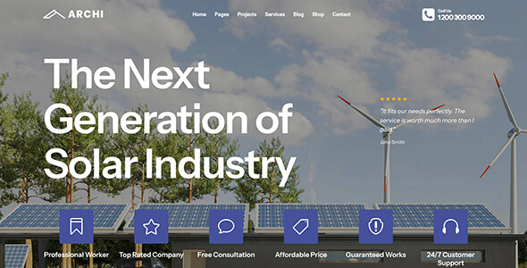 Archi - Premium Multipurpose Website Template by designesia | ThemeForest