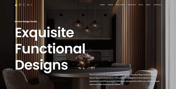 Archi - Premium Multipurpose Website Template by designesia | ThemeForest