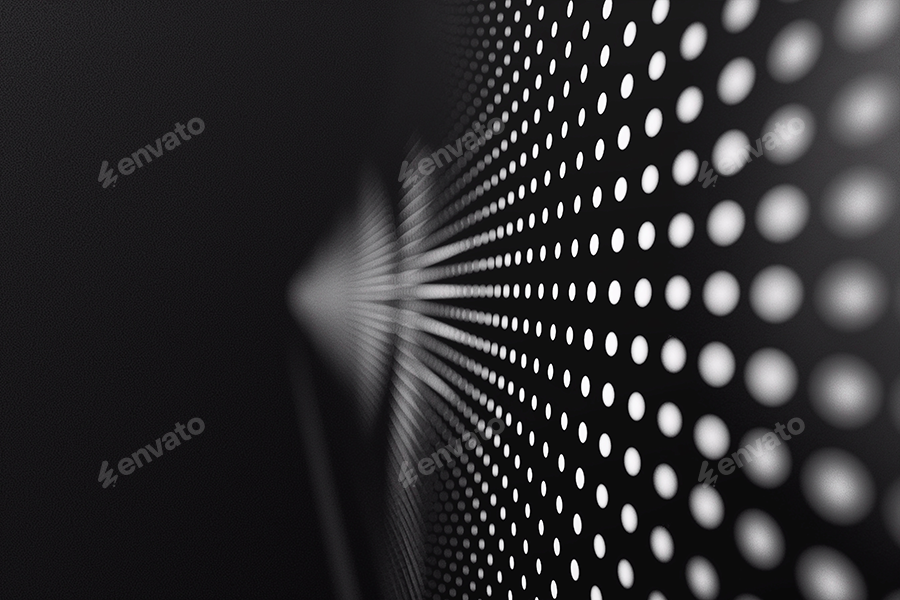 Dot-Matrix Display Backgrounds, Graphics | GraphicRiver