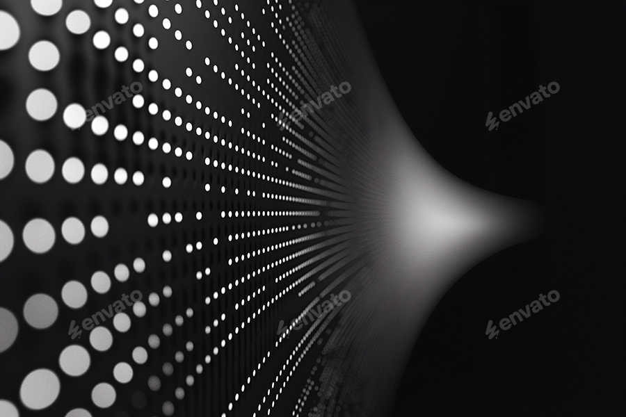 Dot-Matrix Display Backgrounds, Graphics | GraphicRiver