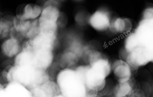 Black background bokeh abstract blur card Stock Photo by wing-wing