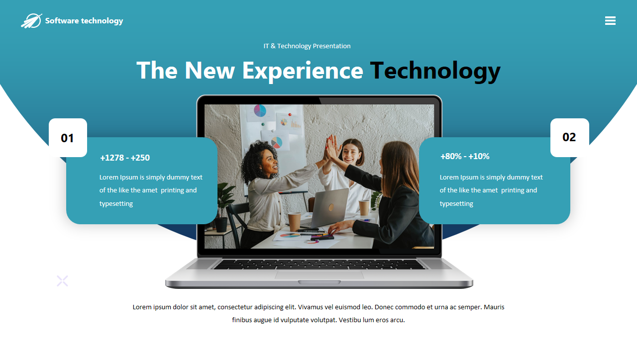 IT Software Technology Presentation, Presentation Templates | GraphicRiver