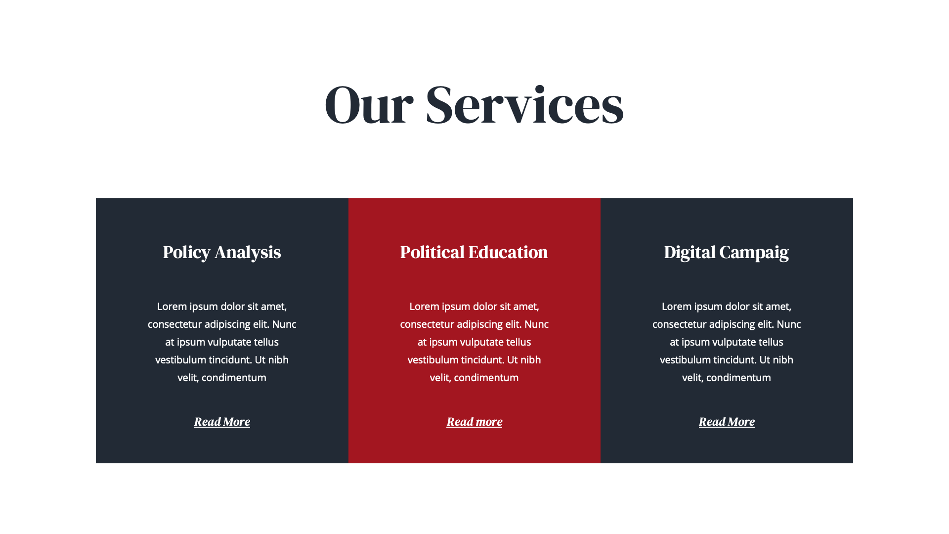 Vorter - Political Campaign PowerPoint Template, Presentation Templates
