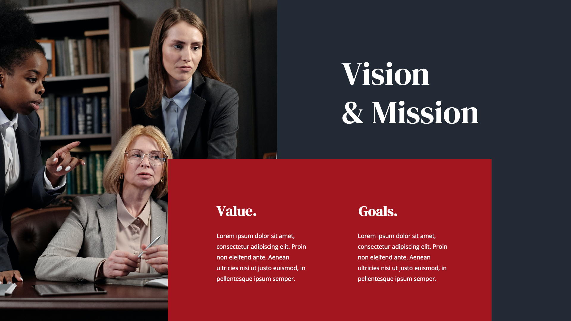 Vorter - Political Campaign PowerPoint Template, Presentation Templates