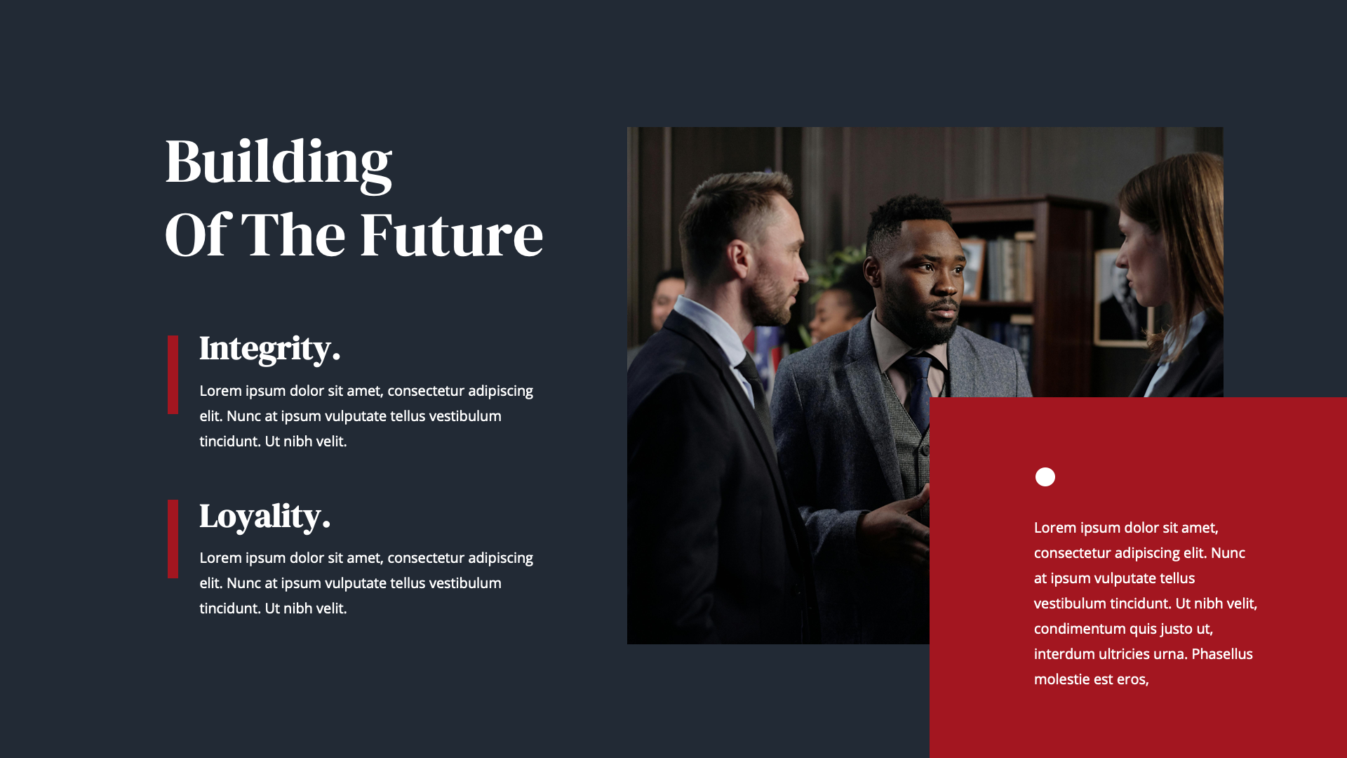 Vorter - Political Campaign PowerPoint Template, Presentation Templates