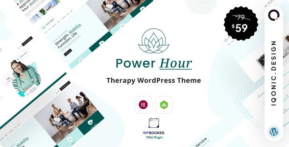 Power Hour - Therapy WordPress Theme by iqonicdesign | ThemeForest