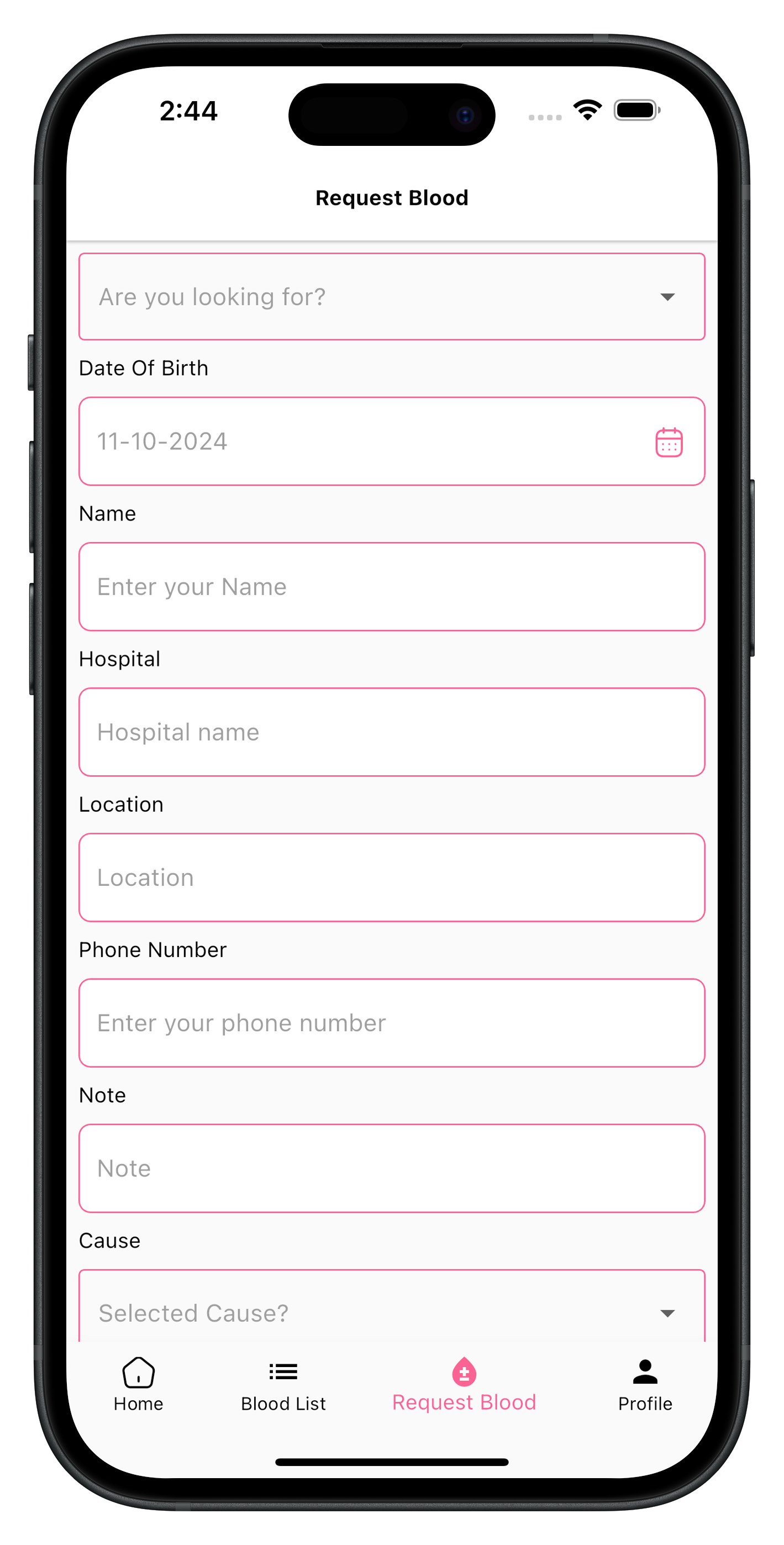 Flutter Blood Donation UI KIT by lazyappdev | CodeCanyon