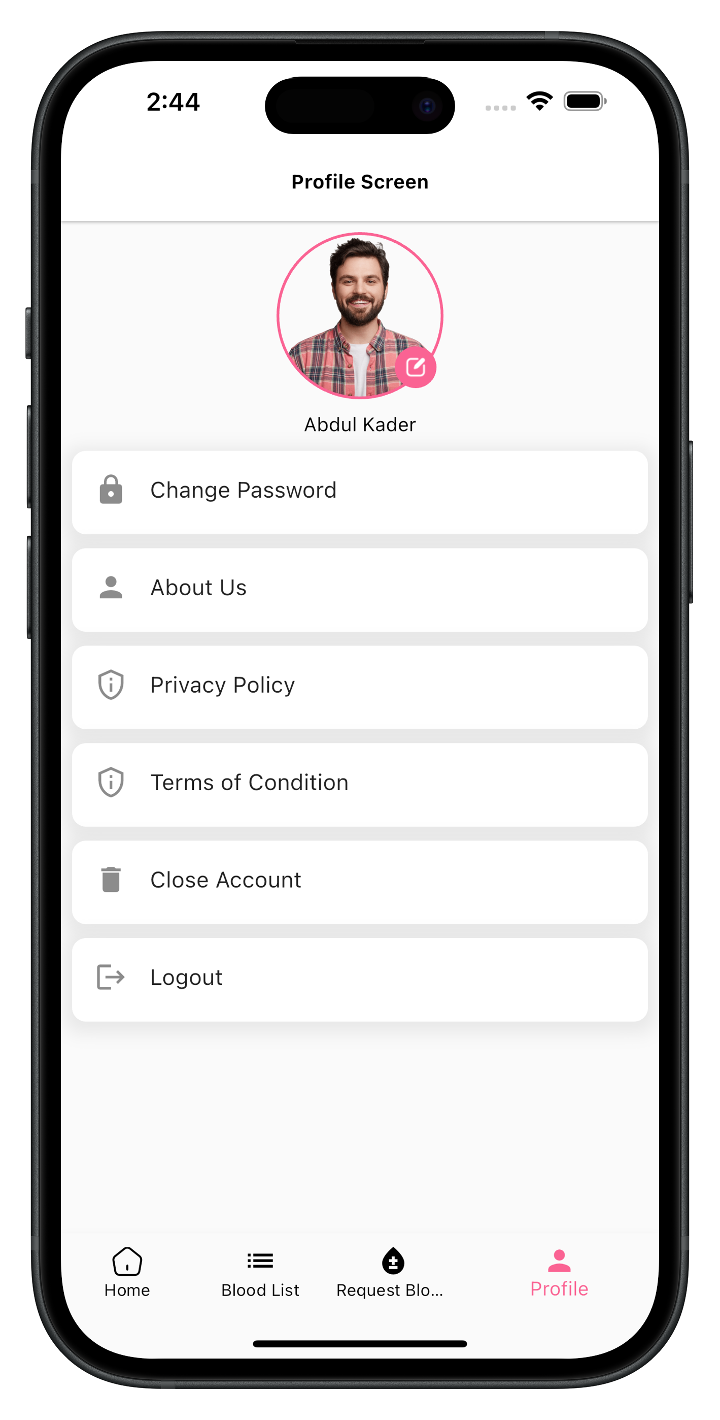Flutter Blood Donation UI KIT by lazyappdev | CodeCanyon