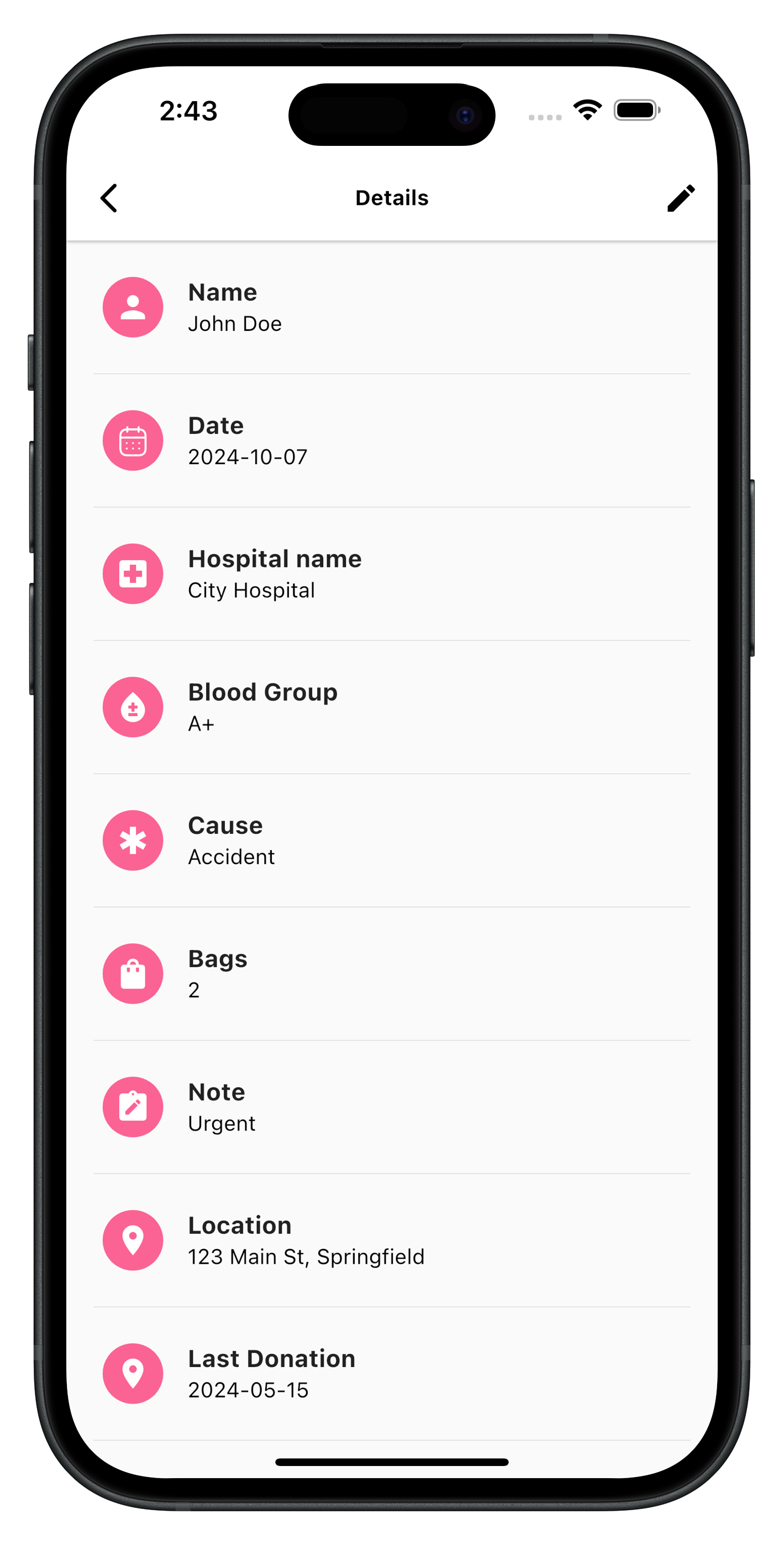 Flutter Blood Donation UI KIT by lazyappdev | CodeCanyon